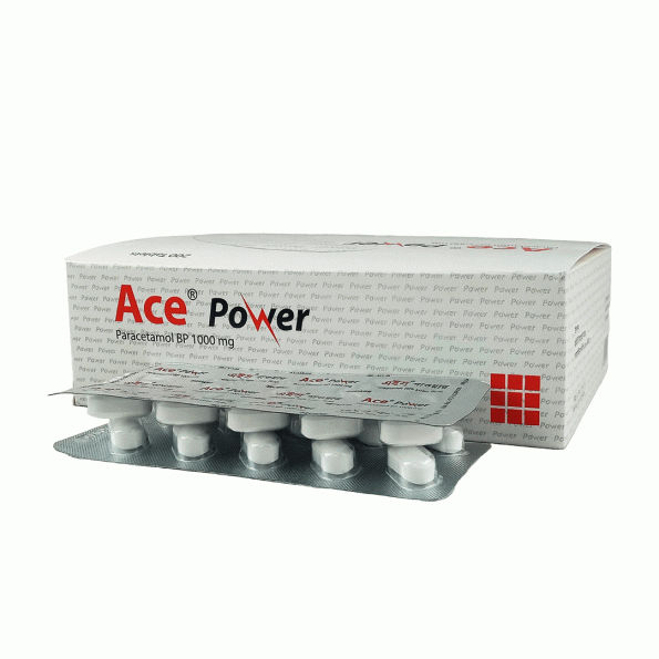 Ace® Power 1000 mg (1 Strip=10 PIeces) – BioMed Pharmacy