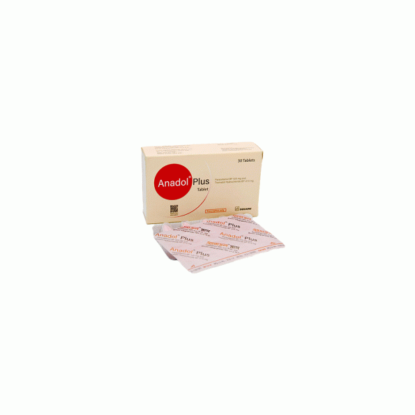 Anadol Plus Tablet 325 mg+37.5 mg (1 Strip=10 Pieces) – BioMed Pharmacy