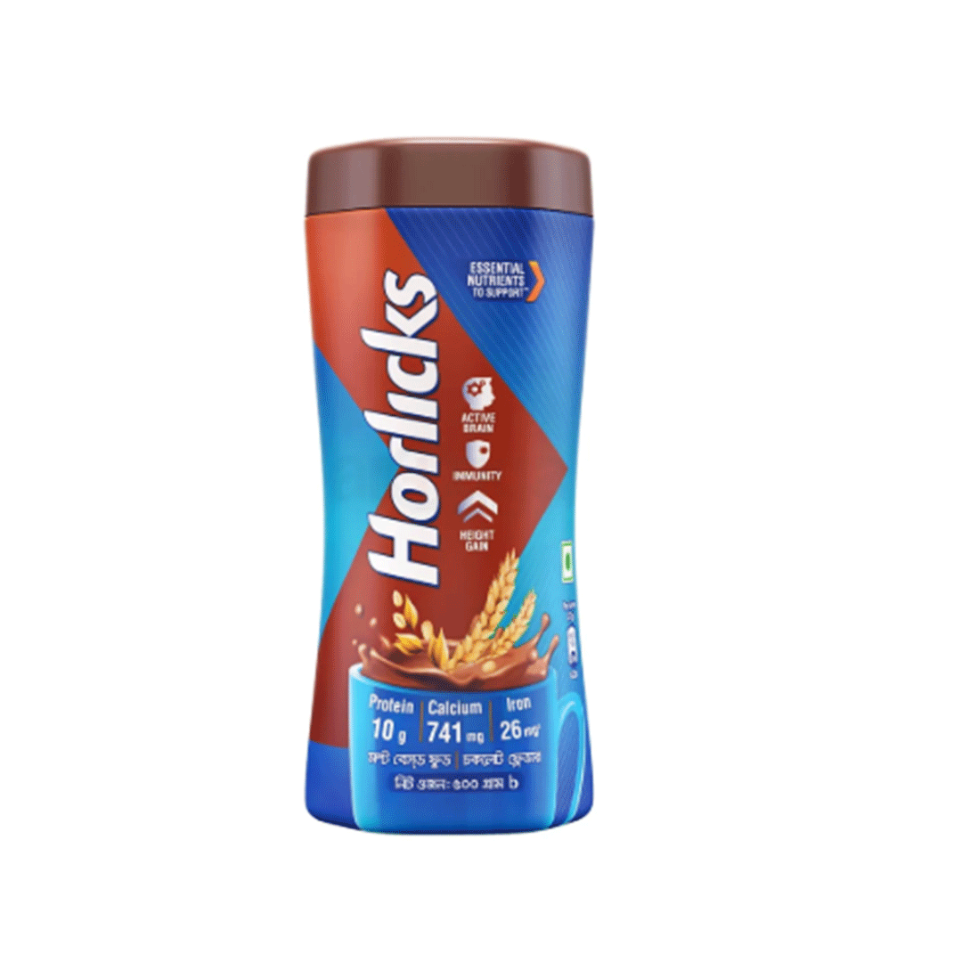 Horlicks Chocolate Flavour Jar 500g – BioMed Pharmacy